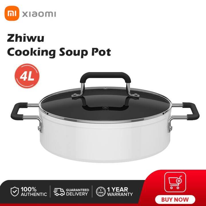 Xiaomi 4L Cooking Pot Non-Stick Stockpot Soup Pot Electromagnetic ...