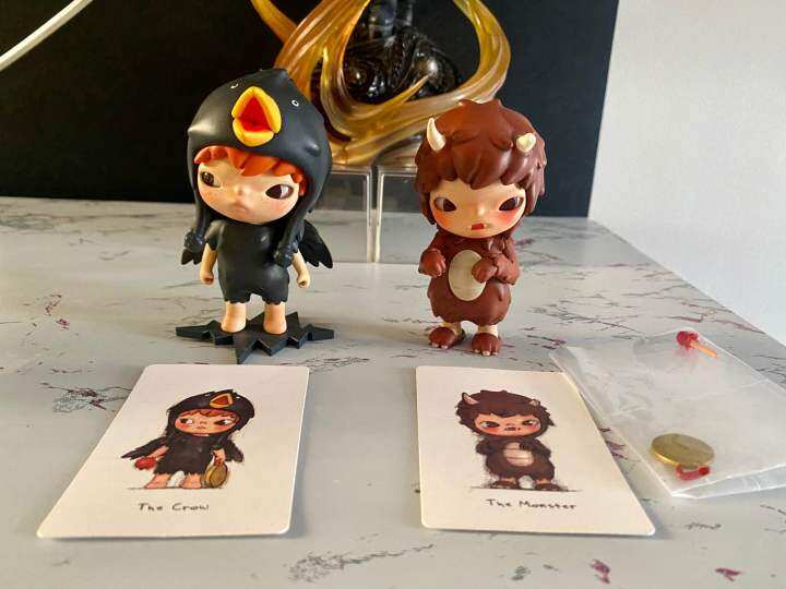Popmart hirono the other one series monster crow | Lazada PH