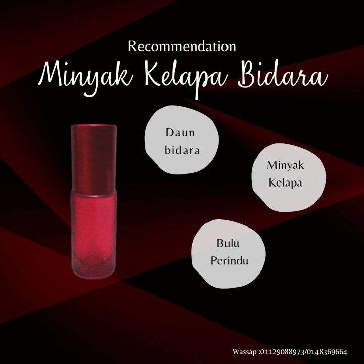 MINYAK BIDARA DE'PUTERI BUNGA | Lazada