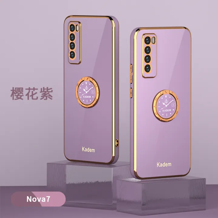 เคสโทรศัพท์มือถือหัวเว่ย nova7 7ฝาครอบป้องกันซิลิโคนนิ่มมีขาตั้งสร้างสรรค์มีเอกลักษณ์พิเศษที่ ...