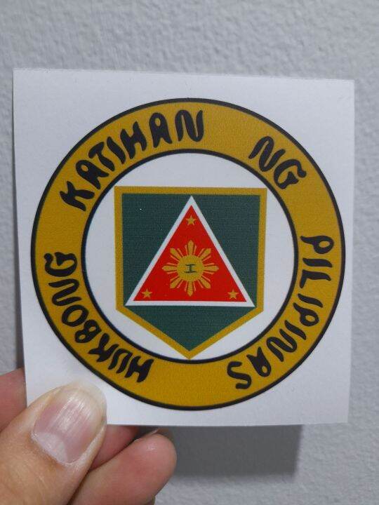 philippine army car motorcycle sticker | Lazada PH
