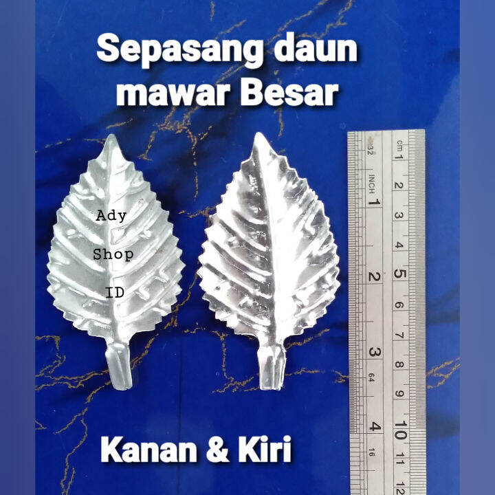 Ornamen aksesoris pagar besi motif sepasang kanan & kiri daun mawar ...