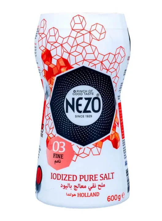 Nezo Iodized Pure Salt Packet, 600g | Lazada PH
