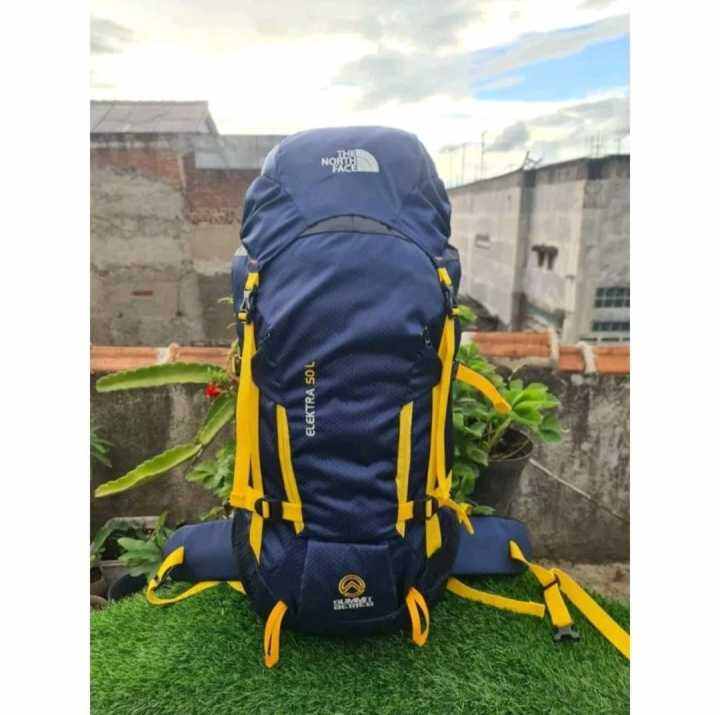 tas keril 45+5 liter # tas ransel gunung tnf 50 liter - tas carrier hiking - tas camping ...