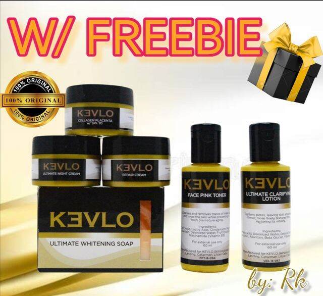 KEVLO Facial Starter Set with FREEBIES | Lazada PH