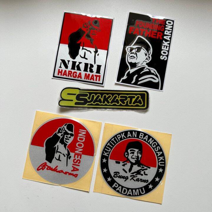 STICKER STIKER SOEKARNO CUTTING | Lazada Indonesia