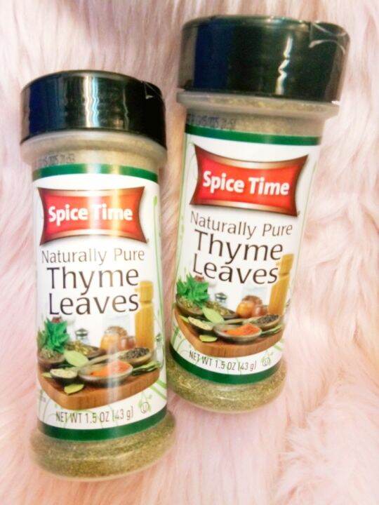 Spice Time Naturally Pure Thyme Leaves 43g | Lazada PH