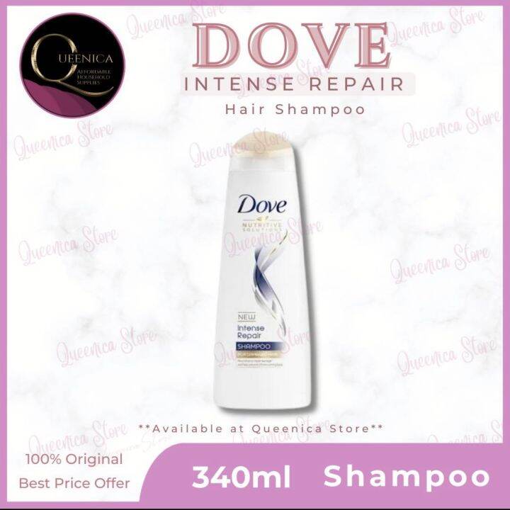 Dove Shampoo 340ml - Intense Repair | Lazada PH