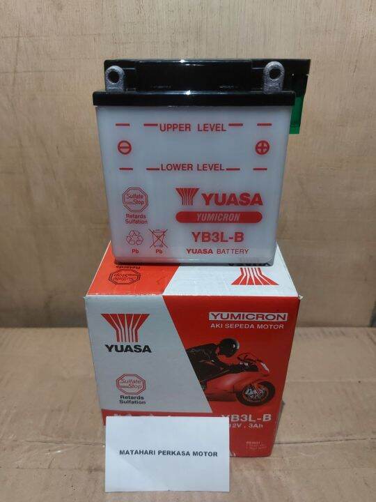 Accu Basah Motor RXK YB3-LB YUASA | Lazada Indonesia