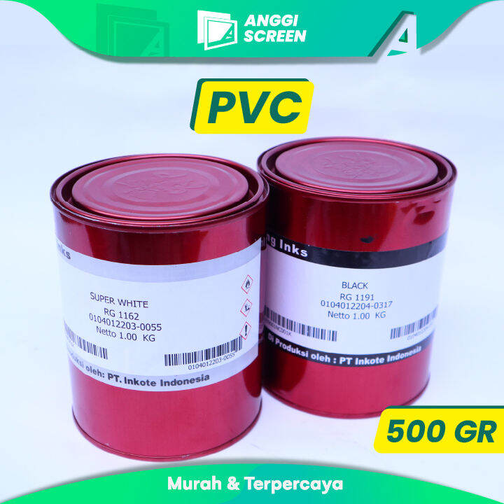 Cat Sablon Oilbase PVC Super White 500gr | Lazada Indonesia