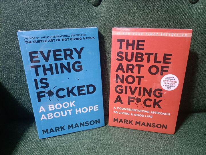 MARK MANSON BOOKS BUNDLE | Lazada PH