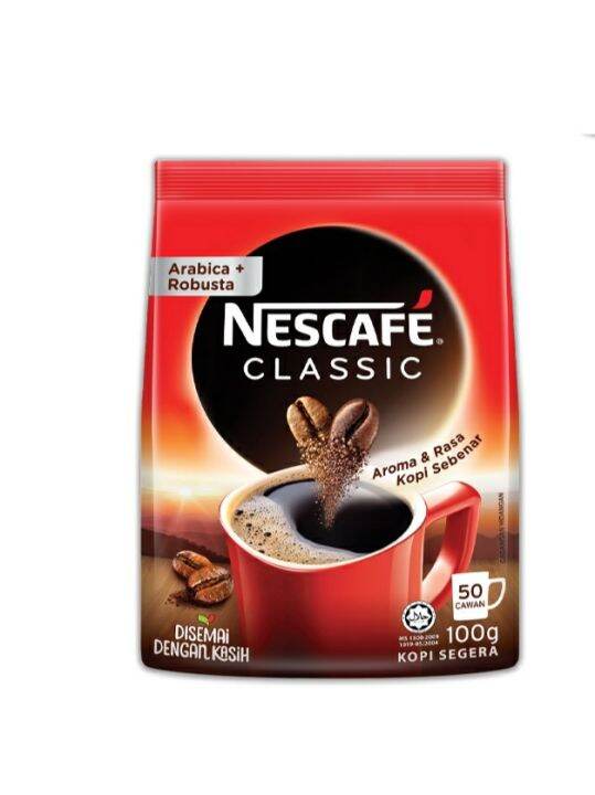 Nescafe Classic Refill Pack 100g | Lazada