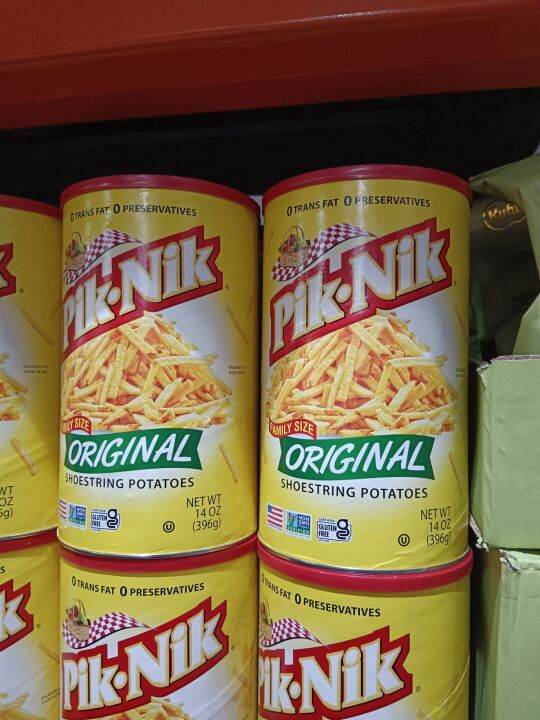 PIKNIK original shoestring potatoes 396g. | Lazada PH