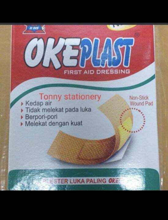 Plaster Oke Plast Kotak 1 Pack 100 lembar | Lazada Indonesia