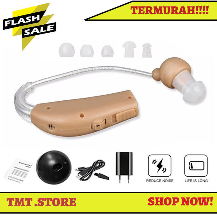 BISA COD - Alat Bantu Dengar Telinga Untuk Orang Tua Hearing Aid Alat Pendengar Telinga Tuli ...