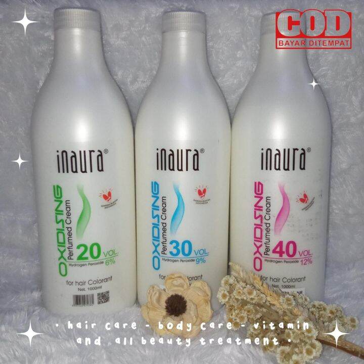 Inaura Developer Oxydant Oxidising Perfumed Cream 1000ml -yuktwo.id ...