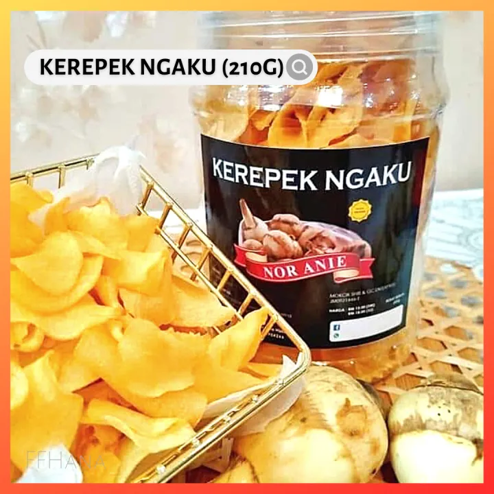 Kerepek Ngaku Original | 210gram Arrowhead Chips Sengkuang Cina Snacks ...