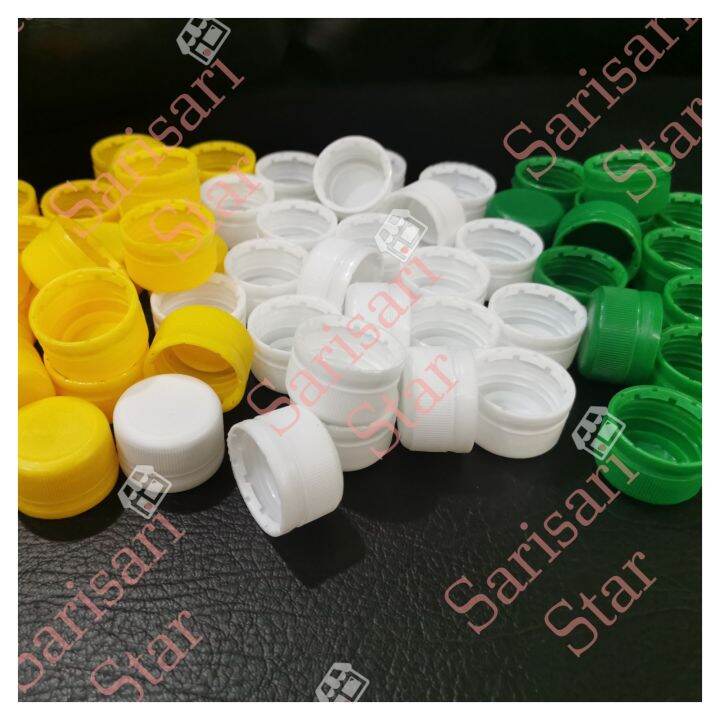 PET BOTTLE CAPS WITH LOCK 100 PCS (CAPS ONLY NO BOTTLE INCLUDED ...