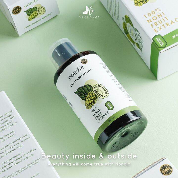 Nondja Fermentasi Mengkudu Herbalov 250ml | Lazada Indonesia