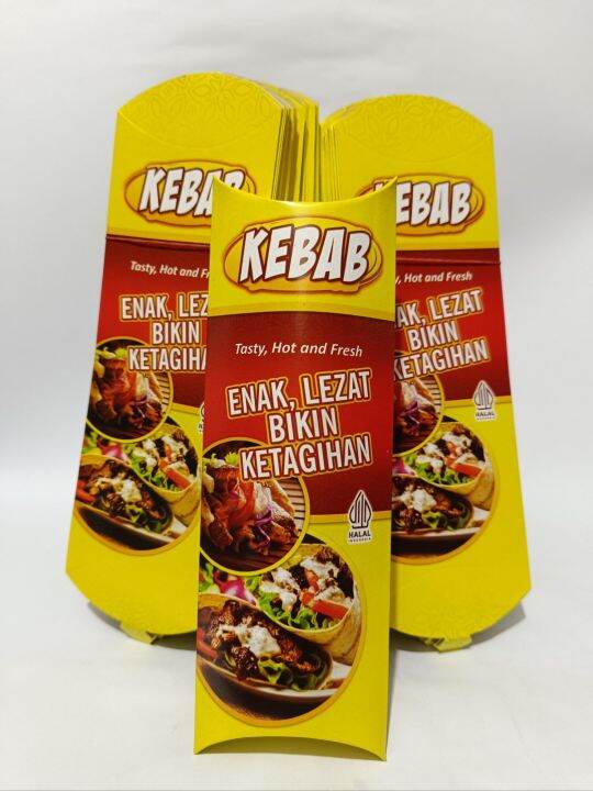 Pack kebab besar isi 50/box kebab/pkb/bungkus kebab | Lazada Indonesia
