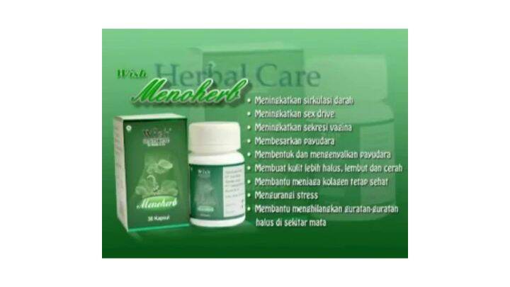 PAKET MENOHERB 30 kapsul Dr Boyke 2 pcs | Lazada Indonesia