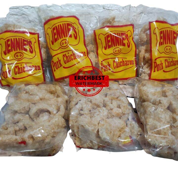 Jennies Pork Chicharon 7pcs for 99 pesos only small pack 30g | Lazada PH
