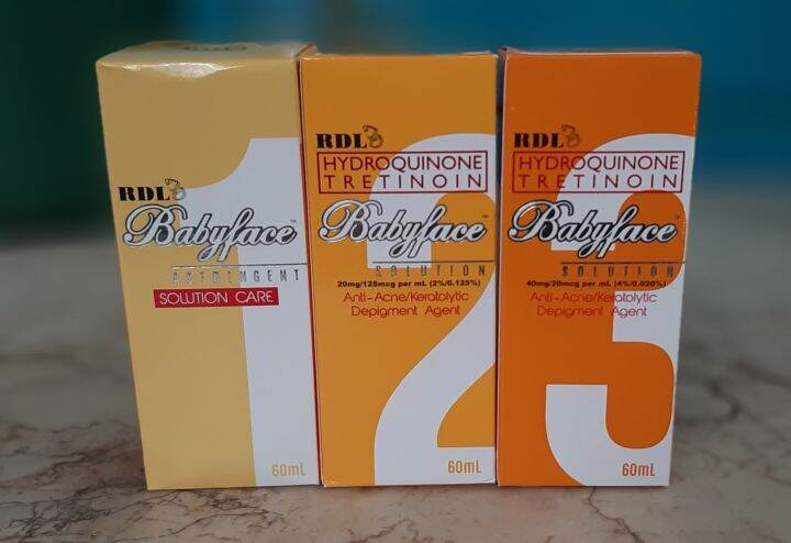 RDL Babyface Solution 1 2 3 (30ml/60ml) | Lazada PH
