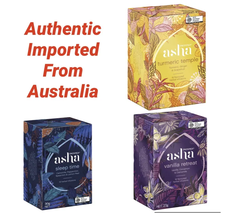 Twinings Asha Herbal Tea 18 pack | Lazada PH