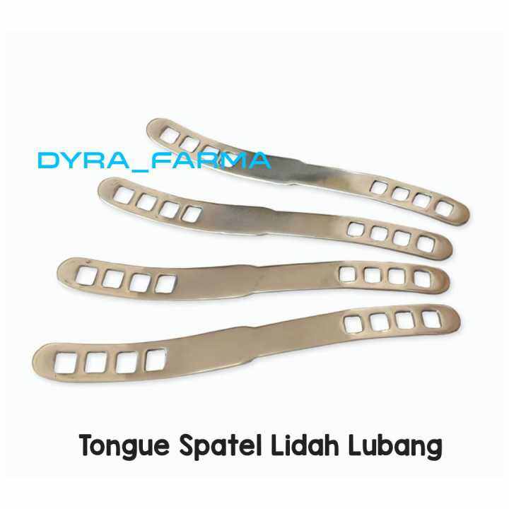 Tongue Spatel Lidah Lubang Stainless Steel - Tong Spatel Lidah ...