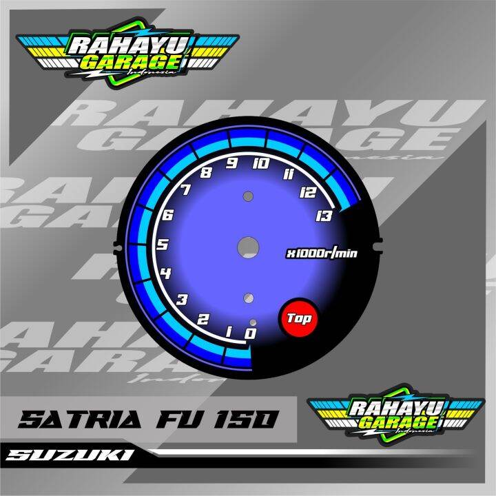papan speedometer custom satria fu 150 panel spido meter custom satria ...