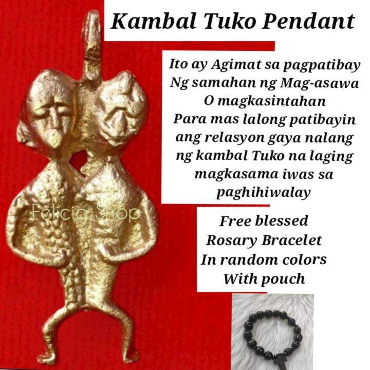 kambal Tuko Pendant Lucky charm sa pagpatibay ng relasyon ng mag asawa ...