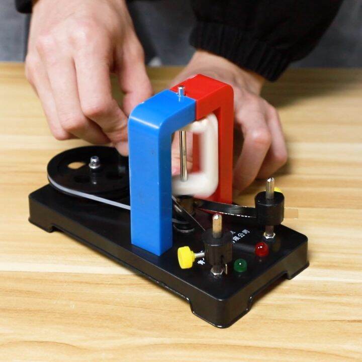 DIY Hand Electricity Generator Model AC-DC Electric Generator Physical ...
