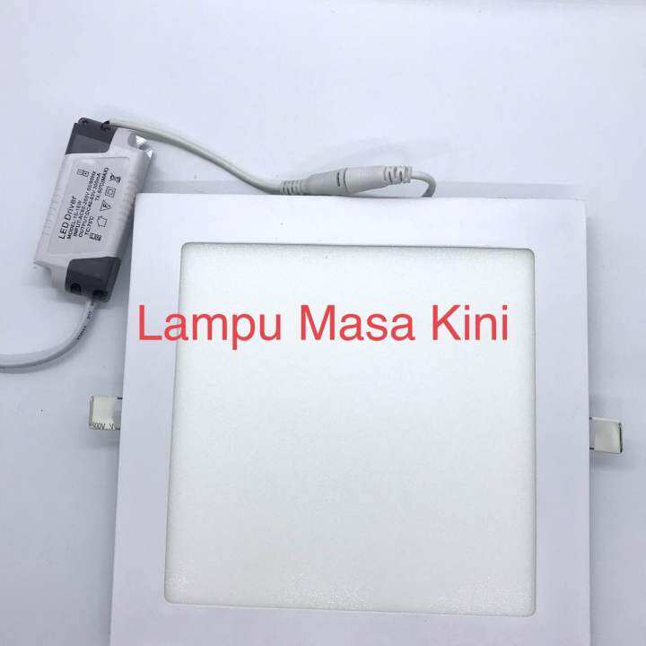 lampu downlight Led Panel Kotak 18 watt Inbow cahaya putih Holylux ...