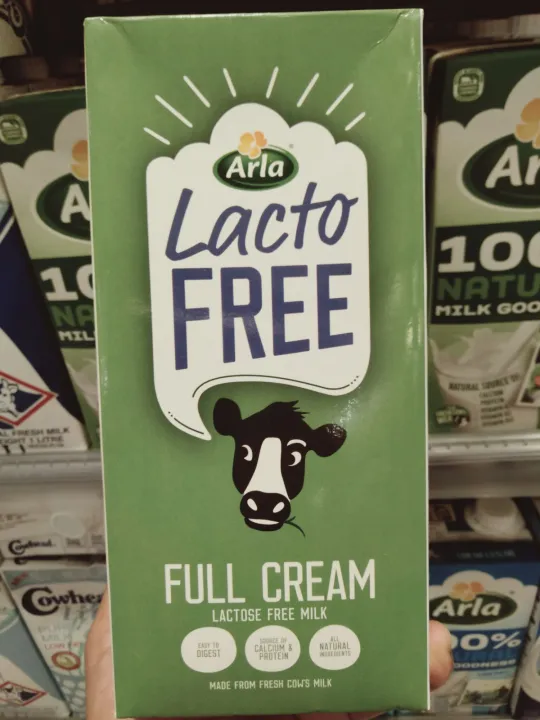 Arla Lacto Free Full Cream Lactose Free Milk (1Liter) Made From Fresh ...