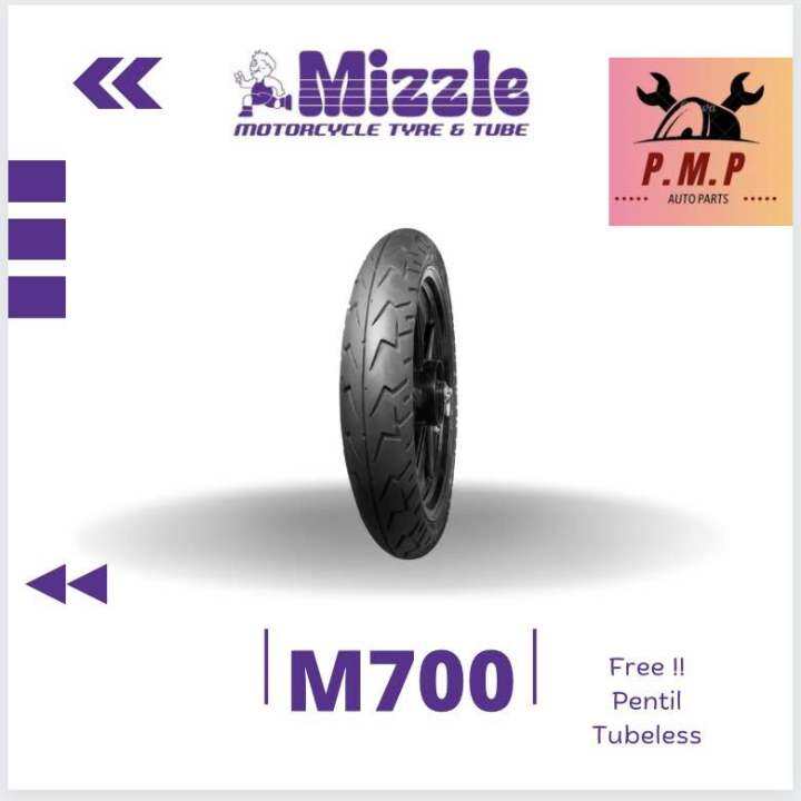 Ban Motor Mizzle M700 90/80 Ring 18 Tubeless | Lazada Indonesia