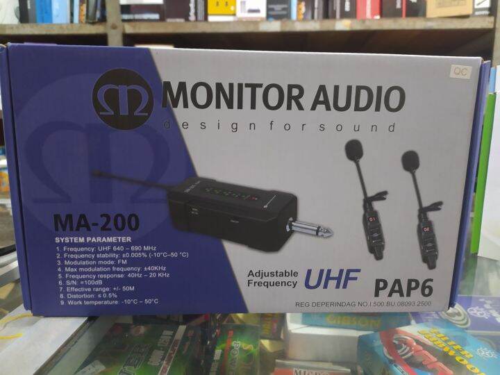 mic wireless clip on monitor audio | Lazada Indonesia