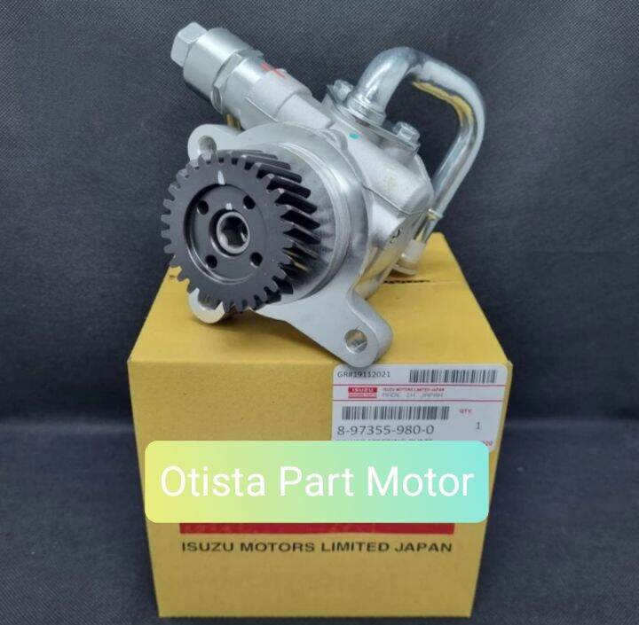POMPA POWER STEERING ISUZU DMAX D-MAX D MAX OLD LAMA 3.0 3000cc ...
