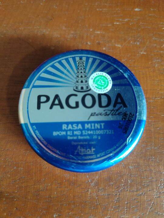 Permen Pagoda Pastile Rasa Mint 20gram | Lazada Indonesia