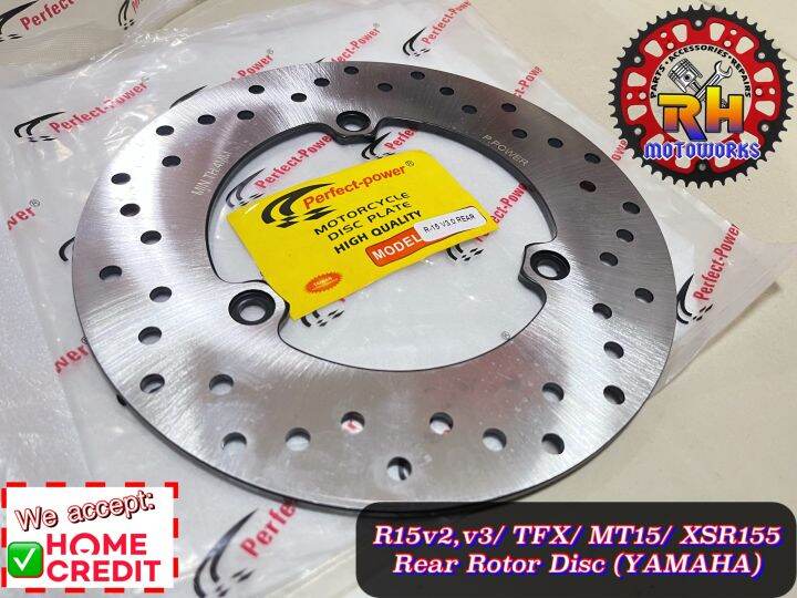 R15 v3/ MT15/ XSR155/ R3 Rear Disc Brake Rotor (4mm STEEL MADE) | Lazada PH