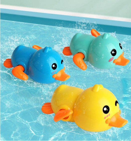 MAINAN MANDI ANAK HEWAN BERENANG KARAKTER BEBEK | Lazada Indonesia