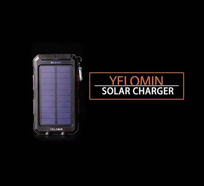 Solar Power Bank original 150000mAh power bank waterproof ultra-thin ...