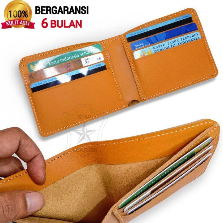 Dompet Pria 100% Full Kulit Luar Dalam Simpel Exclusive | Lazada Indonesia