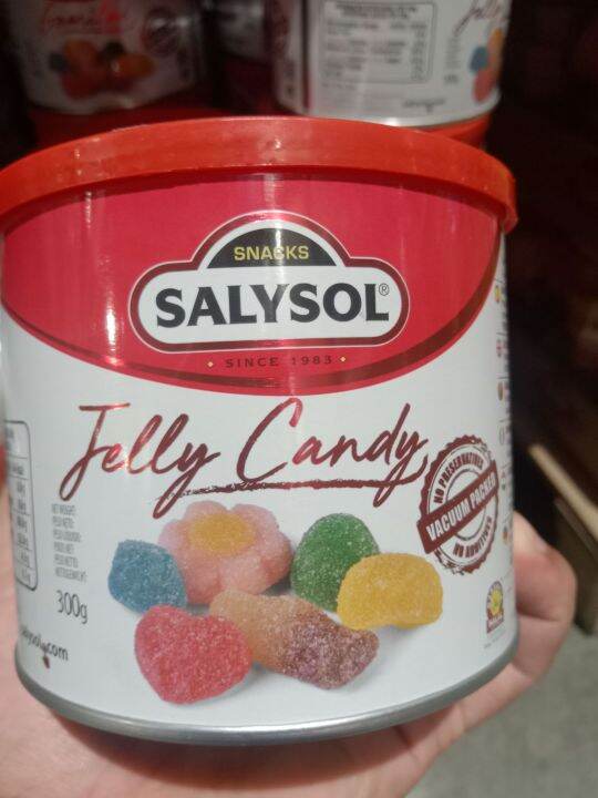 SALYSOL JELLY CANDY TIN 300G (SPAIN) 139592 | Lazada PH