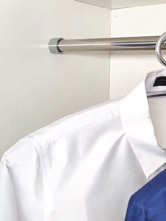 Stainless Steel Telescopic Rod Adjustable Telescopic Clothes Rail ...