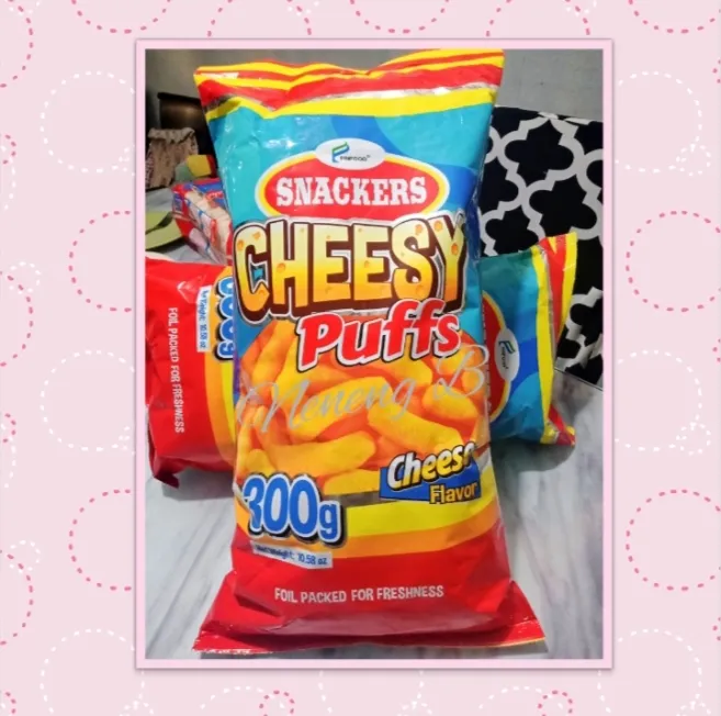 Snackers Cheesy Puffs Cheese Flavors New Packaging 300grams Paninda ...