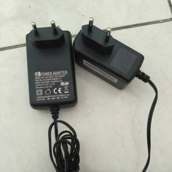 Kabel Power Adaptor 12 V 1.5 A Serbaguna ( Modem Router ) | Lazada ...