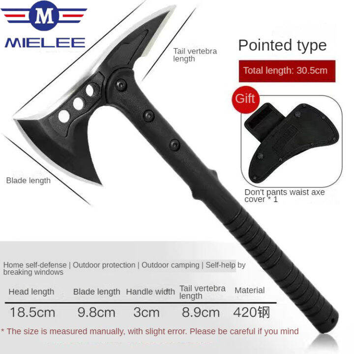 Tomahawk Tactical Axe Camping Outdoor Hunting Hatchet Axe Cover Blade Protection Multi ...