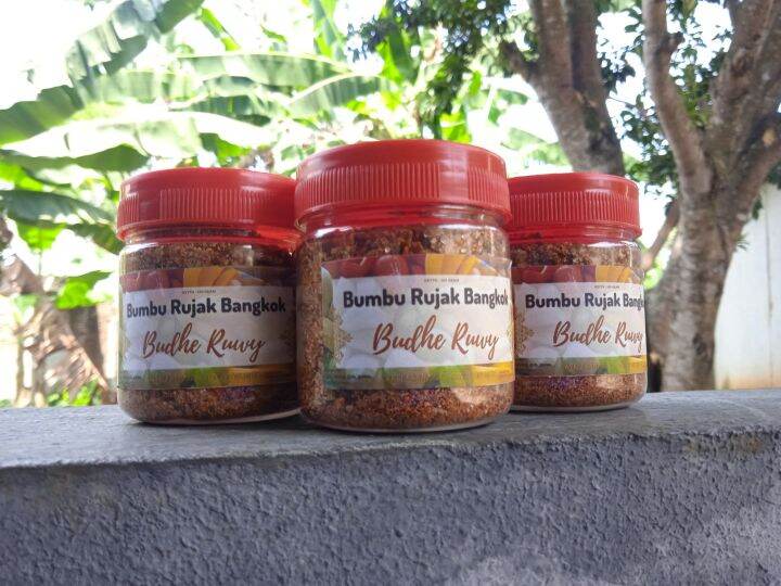 SAMBAL cabe kering BUMBU RUJAK BANGKOK 100 mL 90 GRAM SULTAN | Lazada ...