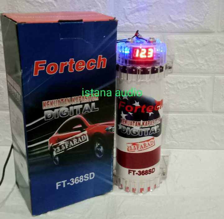 Capasitor fortech FT-368 Digital 3,5 farad fortech capasitor | Lazada Indonesia