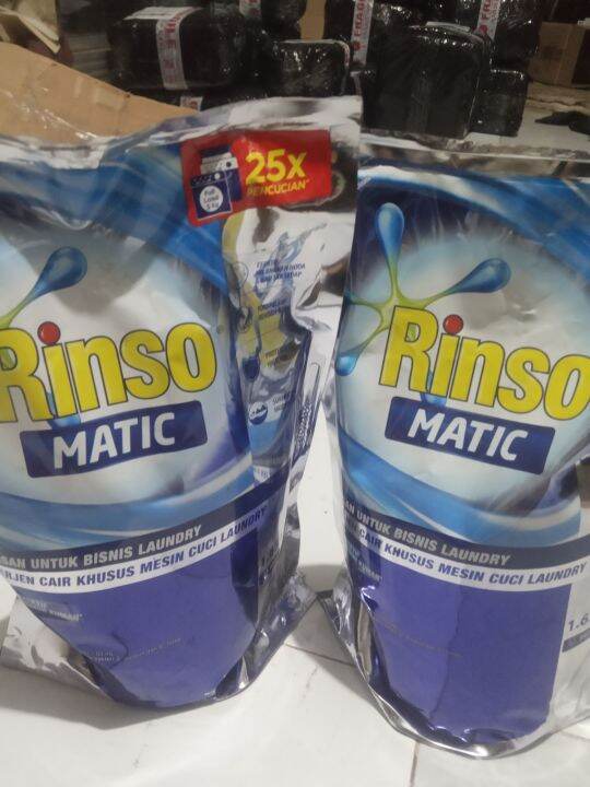 Rinso Matic Cair 1,8/1,65 Liter | Lazada Indonesia